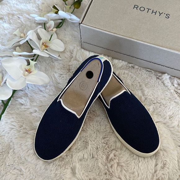 Rothy's | Shoes | Rothys Slip On In Sapphire Terry Size 85 Us | Poshmark
